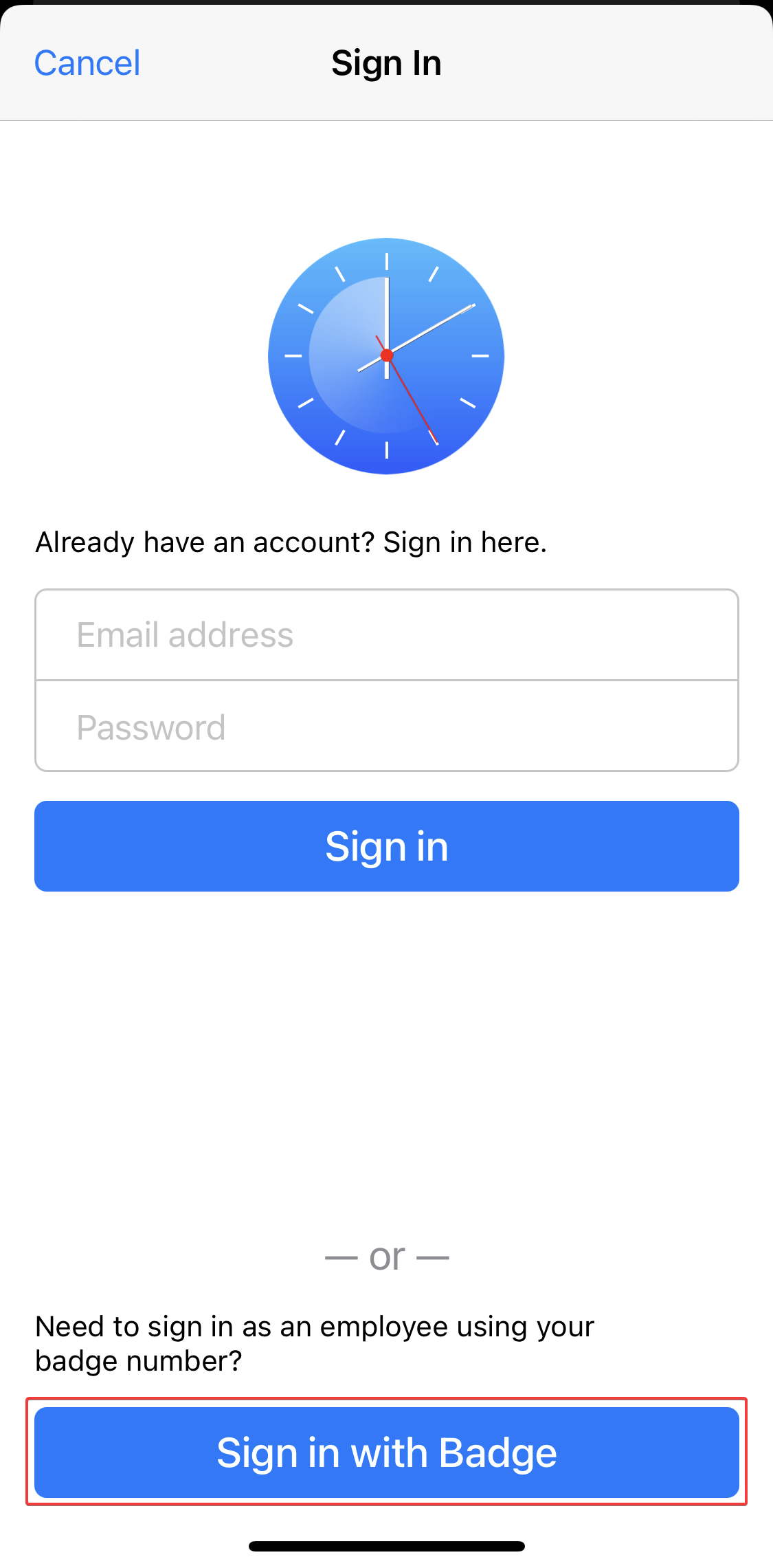 Sign Into Time Terminal for iPad/iPhone (Single-Employee) – CTR/NY Help ...